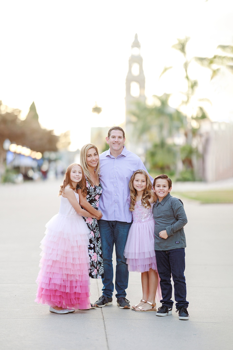 Balboa park Family Portraits | The Ray Family - Amy Gray Photography