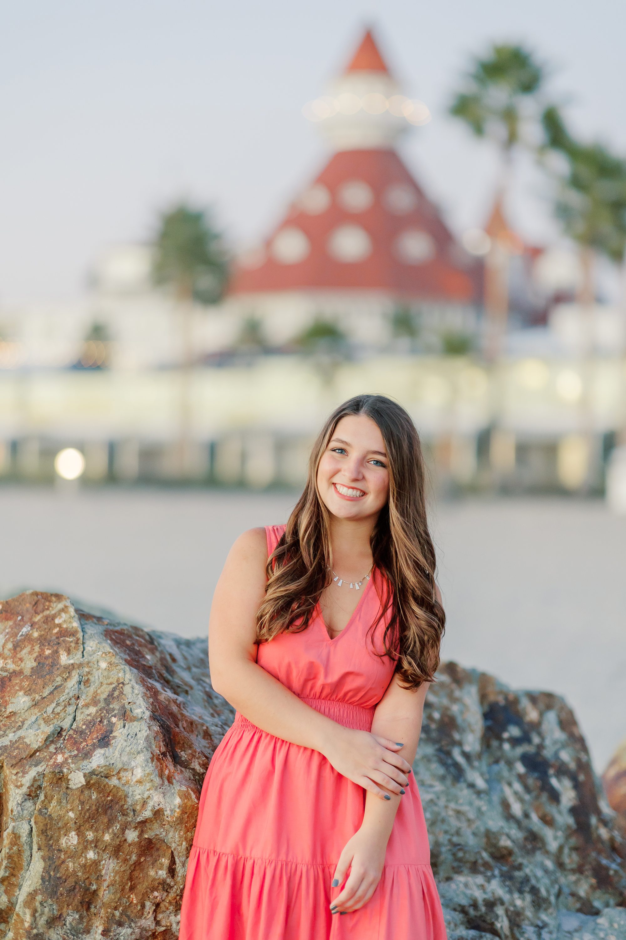 Senior Portraits on Coronado Beach - Amy Gray Photography