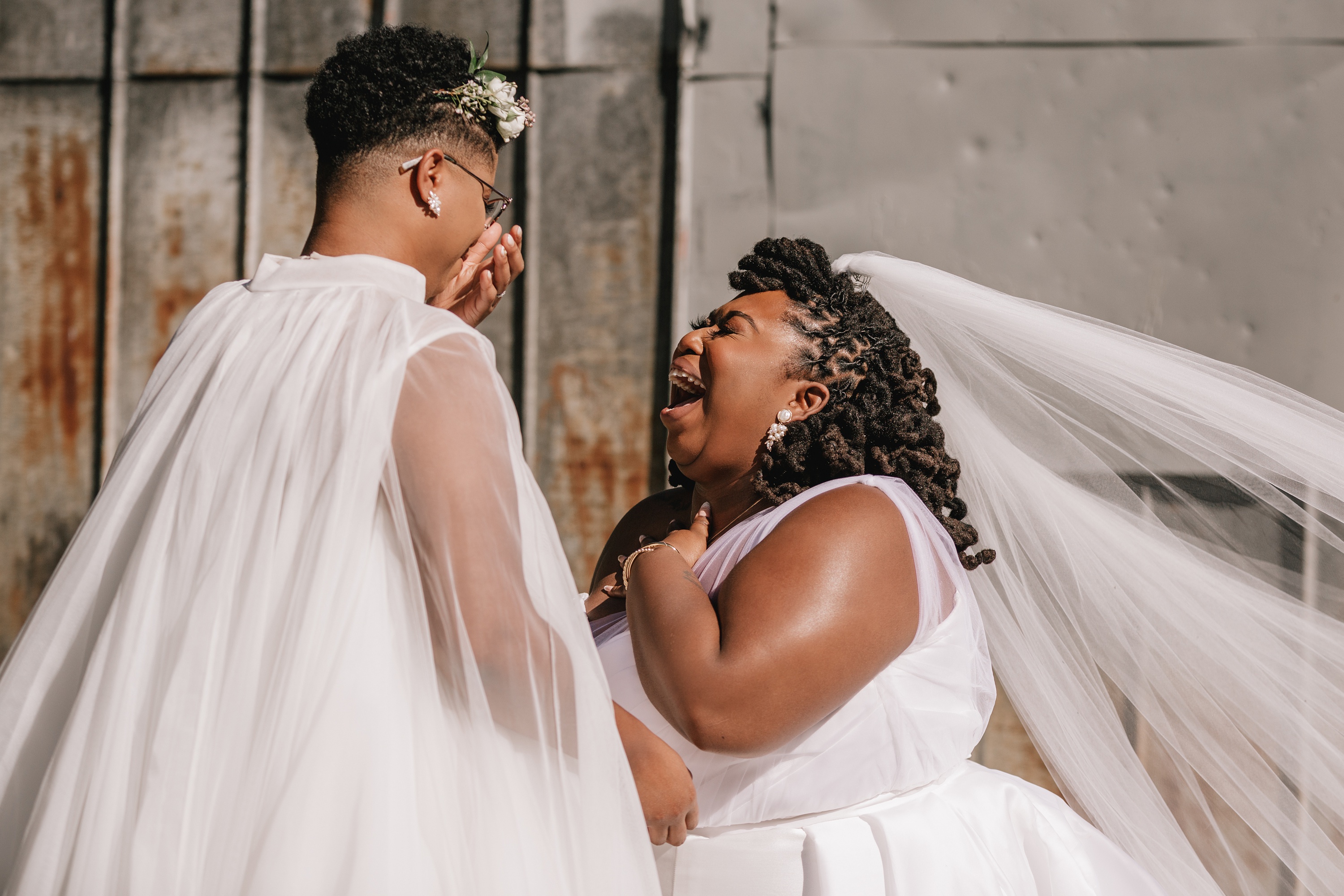 Zoë + Aurielle | Real Wedding | Victory North | Savannah Wedding ...