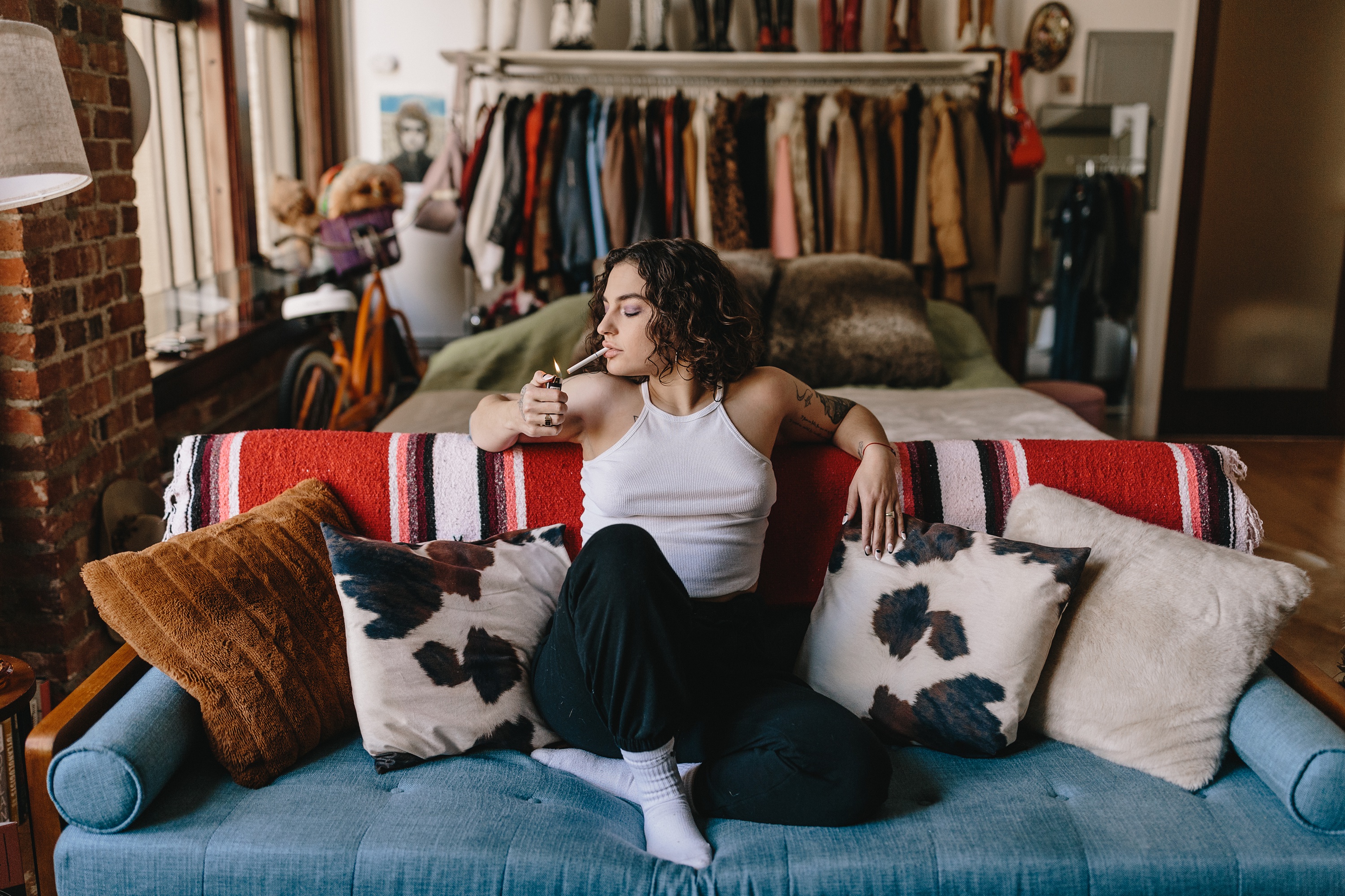 Sultry Downtown LA Boudoir Session with Fitz - Mackensey Alexander ...
