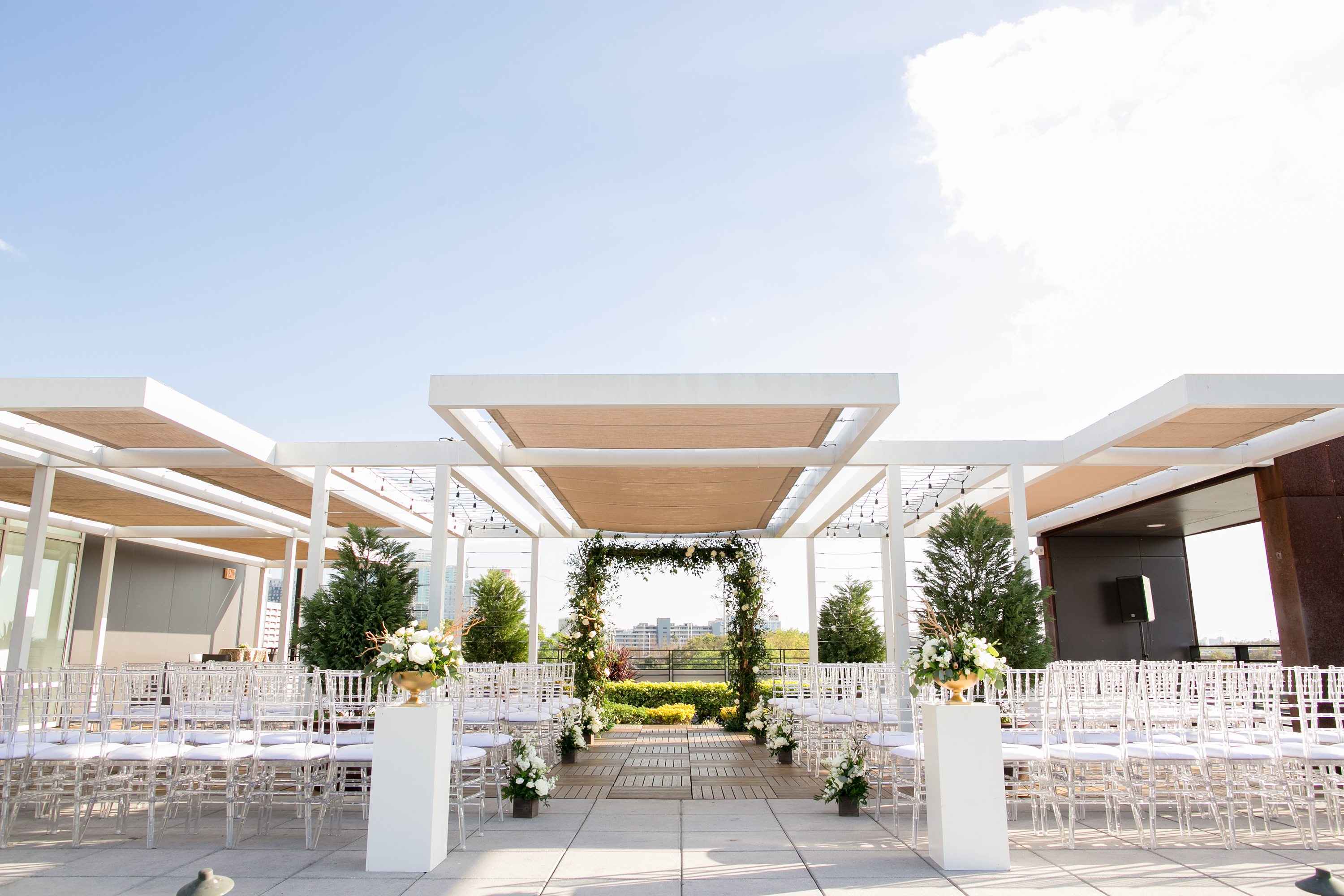 Tampa Rooftop Wedding Rooftop 220 Armature Works Wedding, Megan