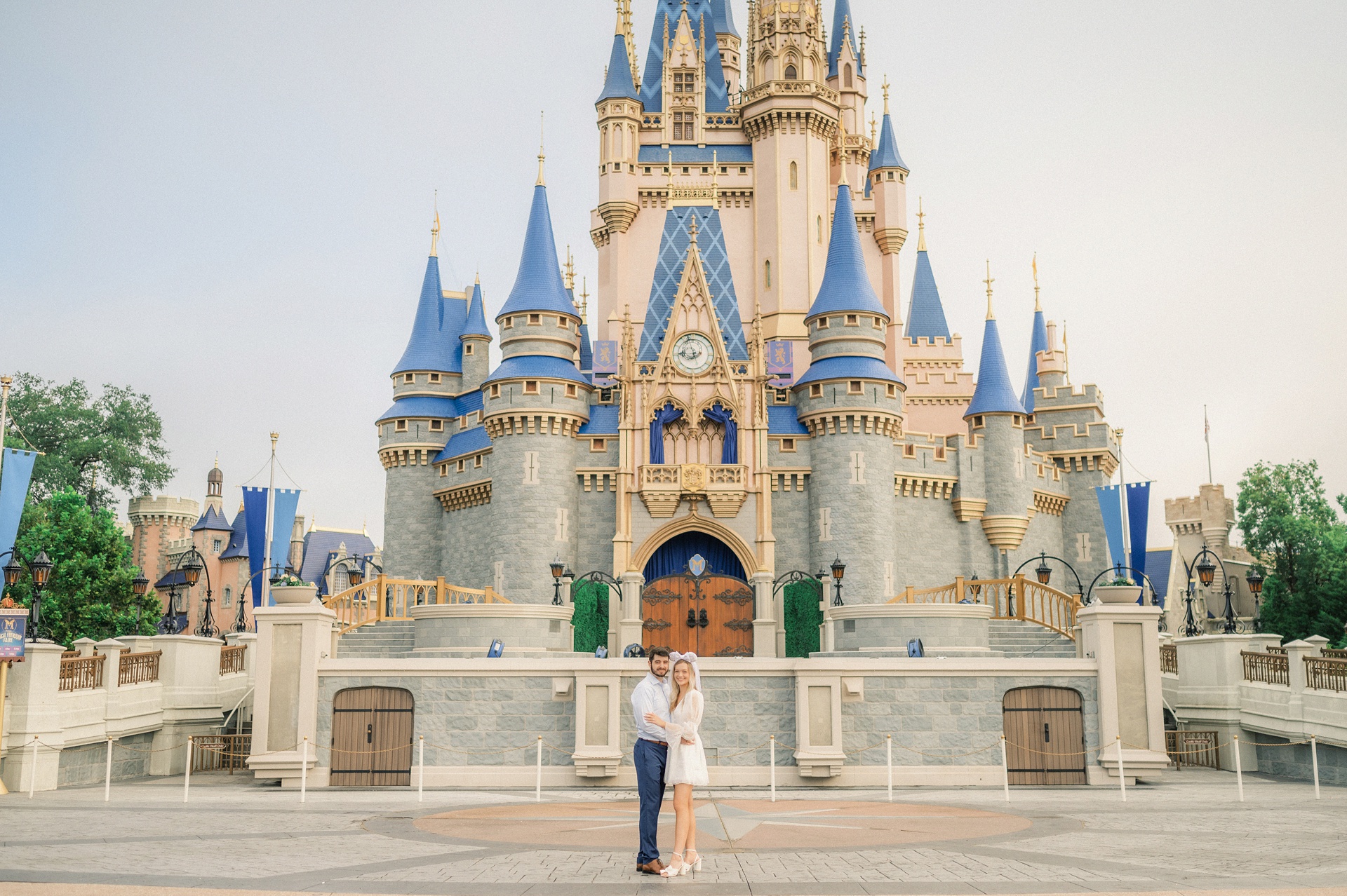 Zach & Kelly | Walt Disney World Engagement Session - Kelly Berringer ...
