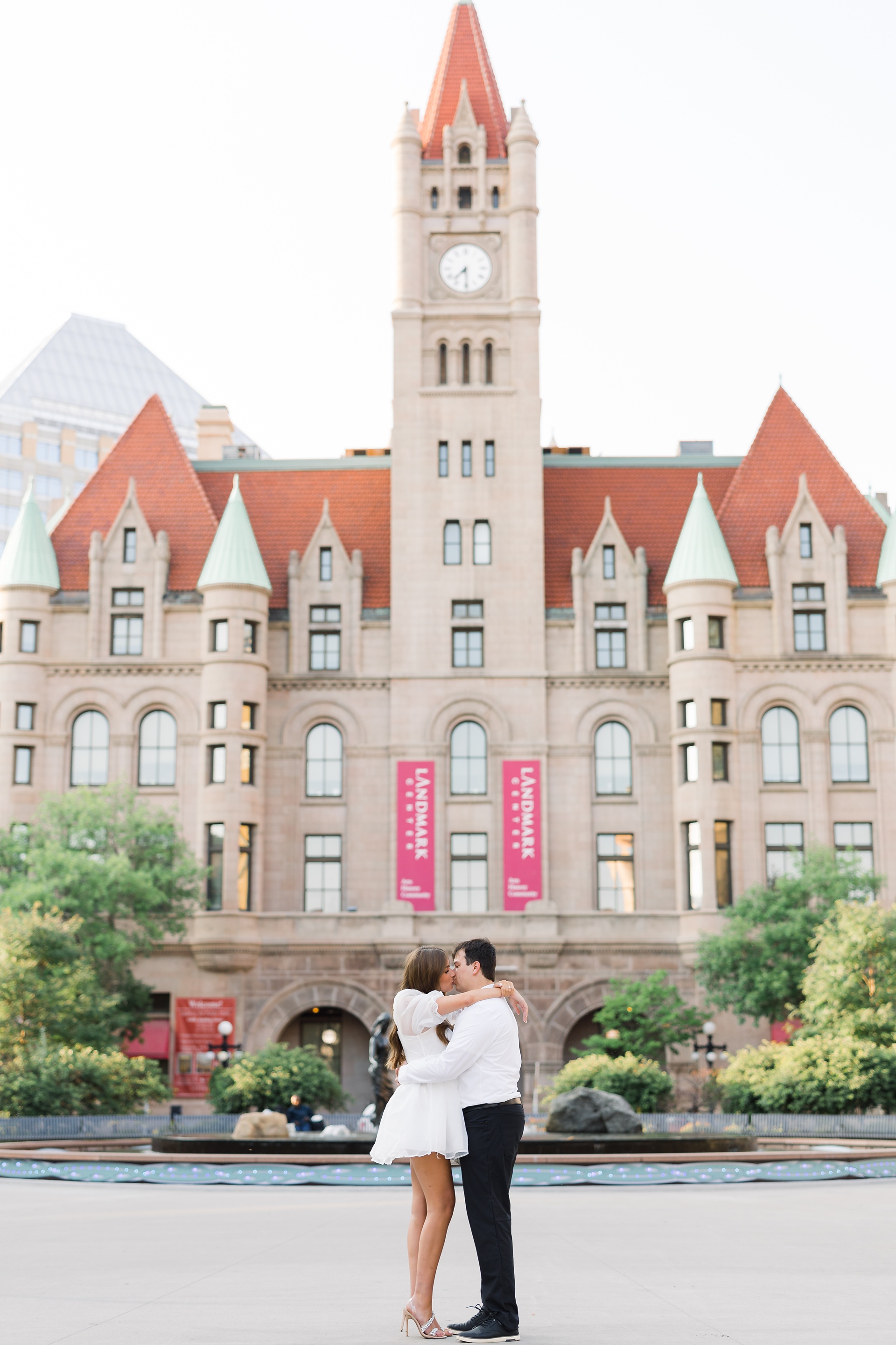 Downtown Engagement Photos | Rachel Graff Photography