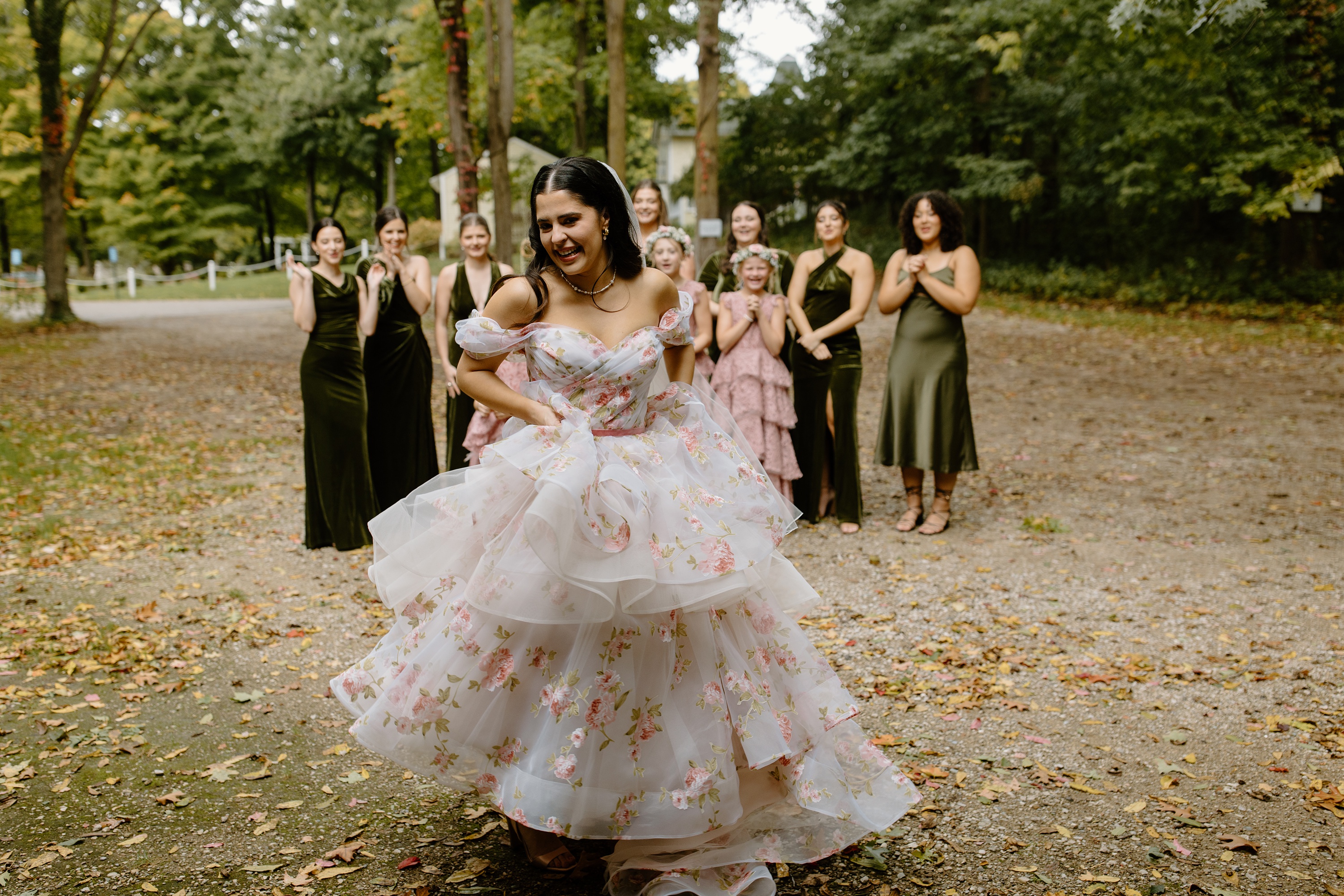 Rose Inspired Fall Wedding at Stonegate Manor, Benton Harbor, Michigan ...