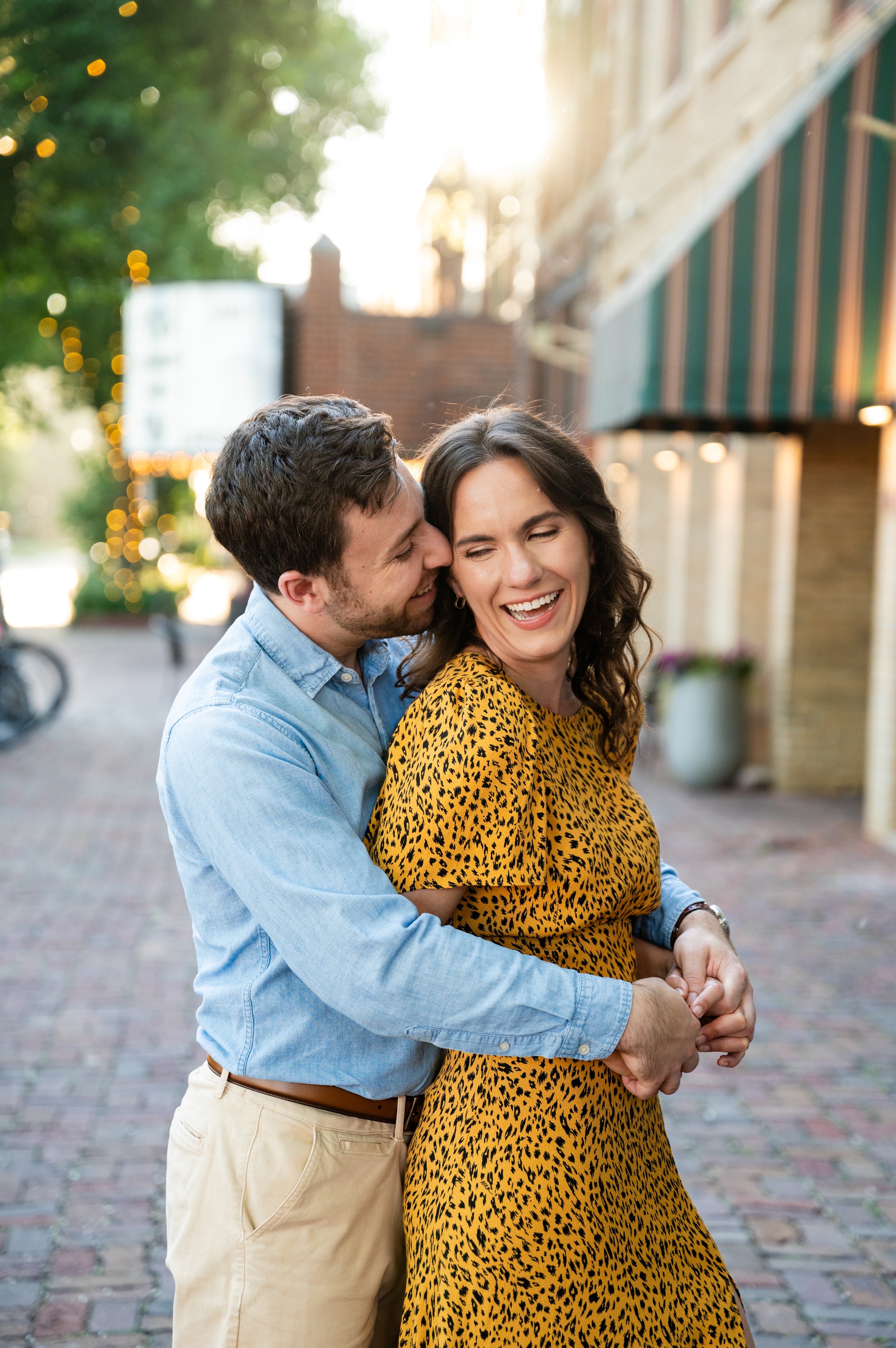 Sunset Engagement Session on St. Anthony Main - janiemakiphotography.com