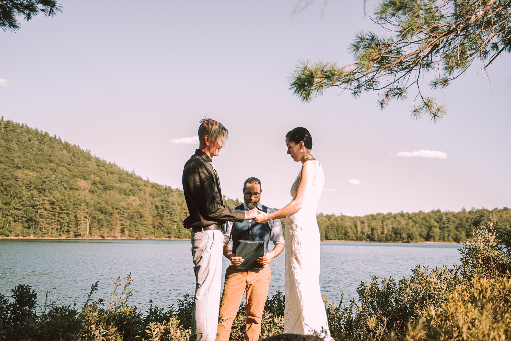 Ethan + Ashley- ADK Island Elopement - Forever Wild Vows