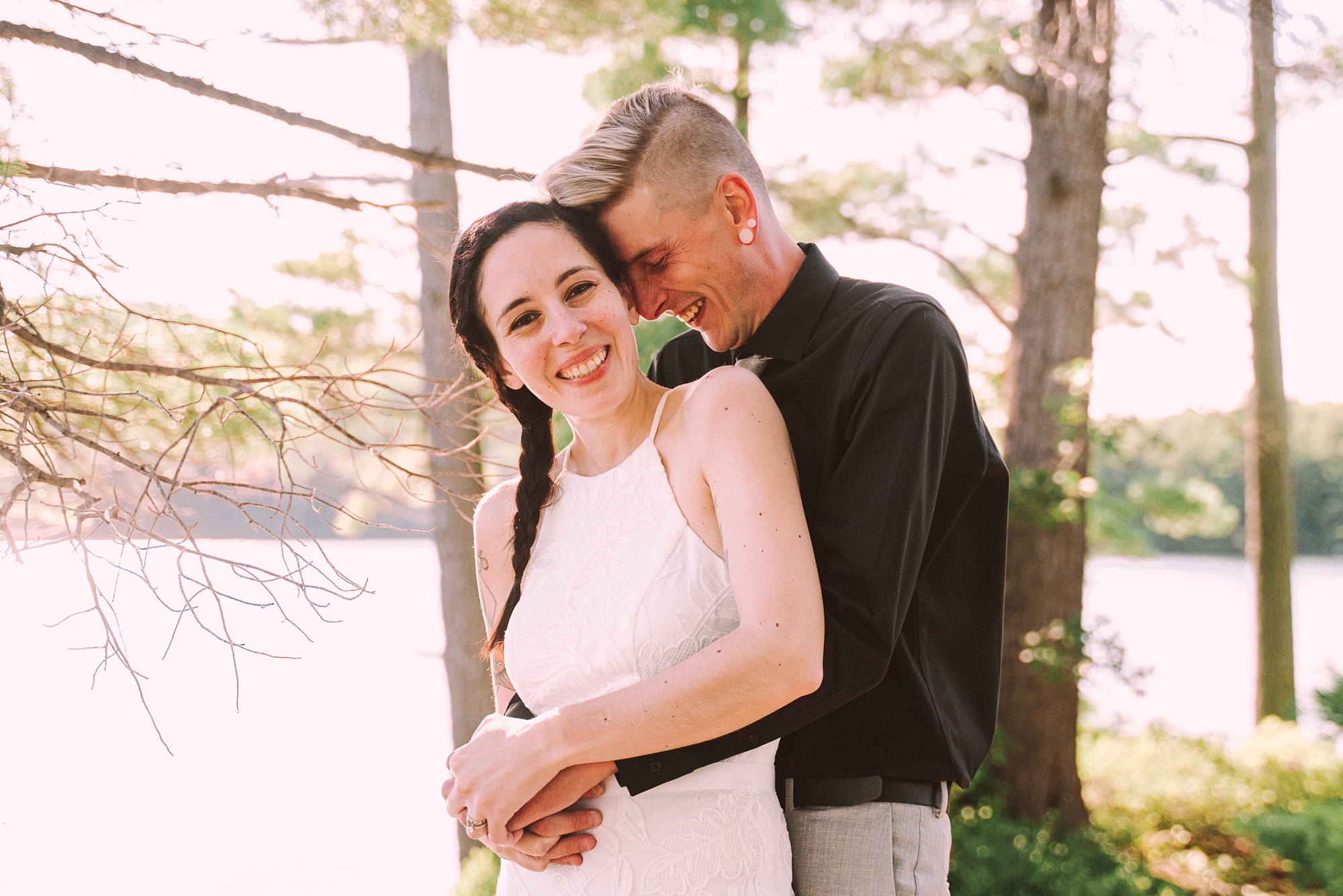 Ethan + Ashley- ADK Island Elopement - Forever Wild Vows
