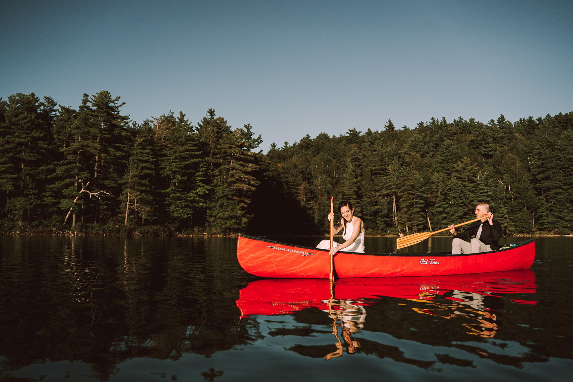 Ethan + Ashley- ADK Island Elopement - Forever Wild Vows