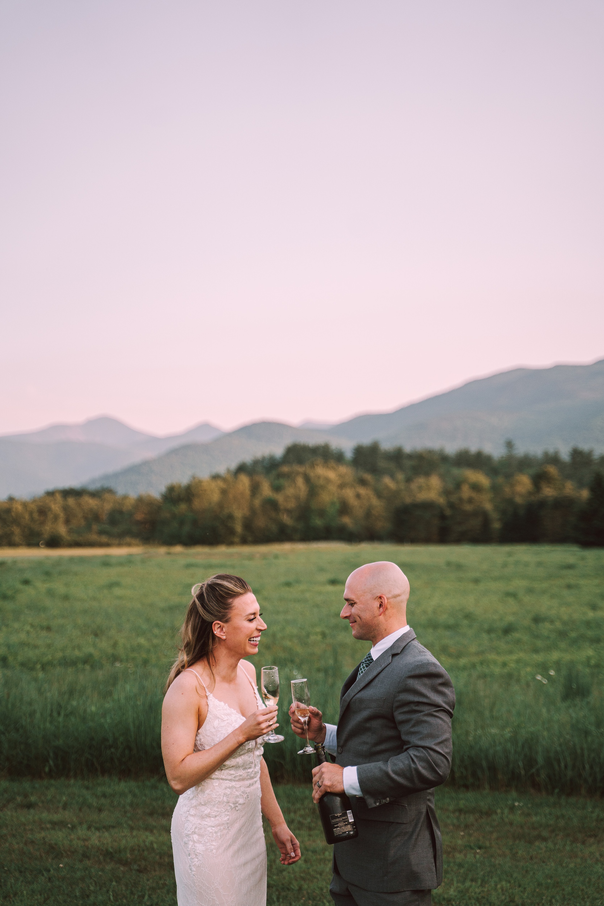 Caitlin + Nick High Peaks ADK Summer Elopement - Forever Wild Vows