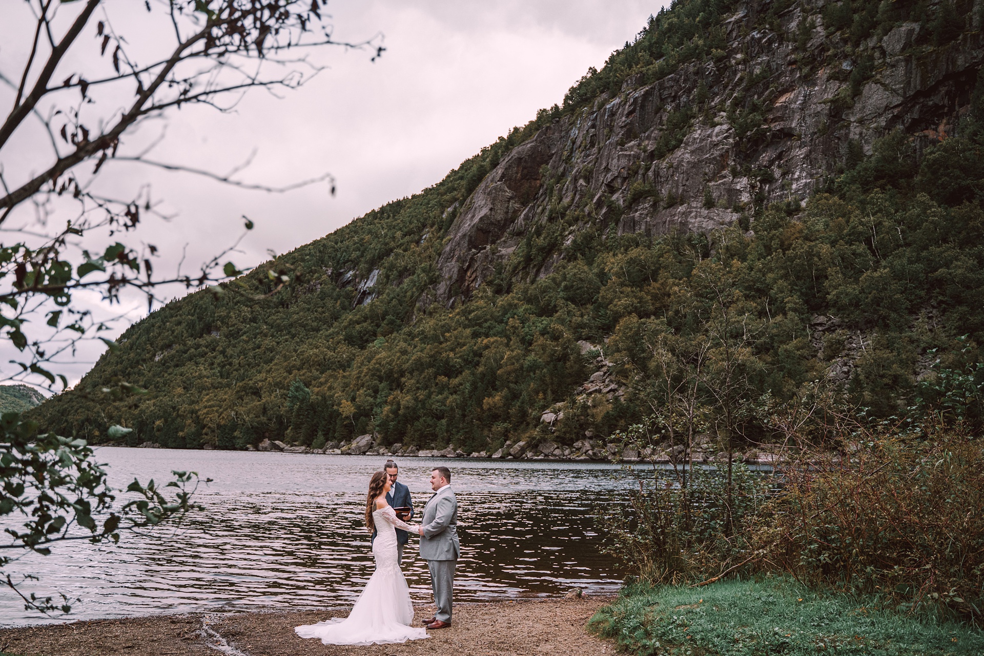 Kristy + Ryan ADK Lakefront Elopement - Forever Wild Vows