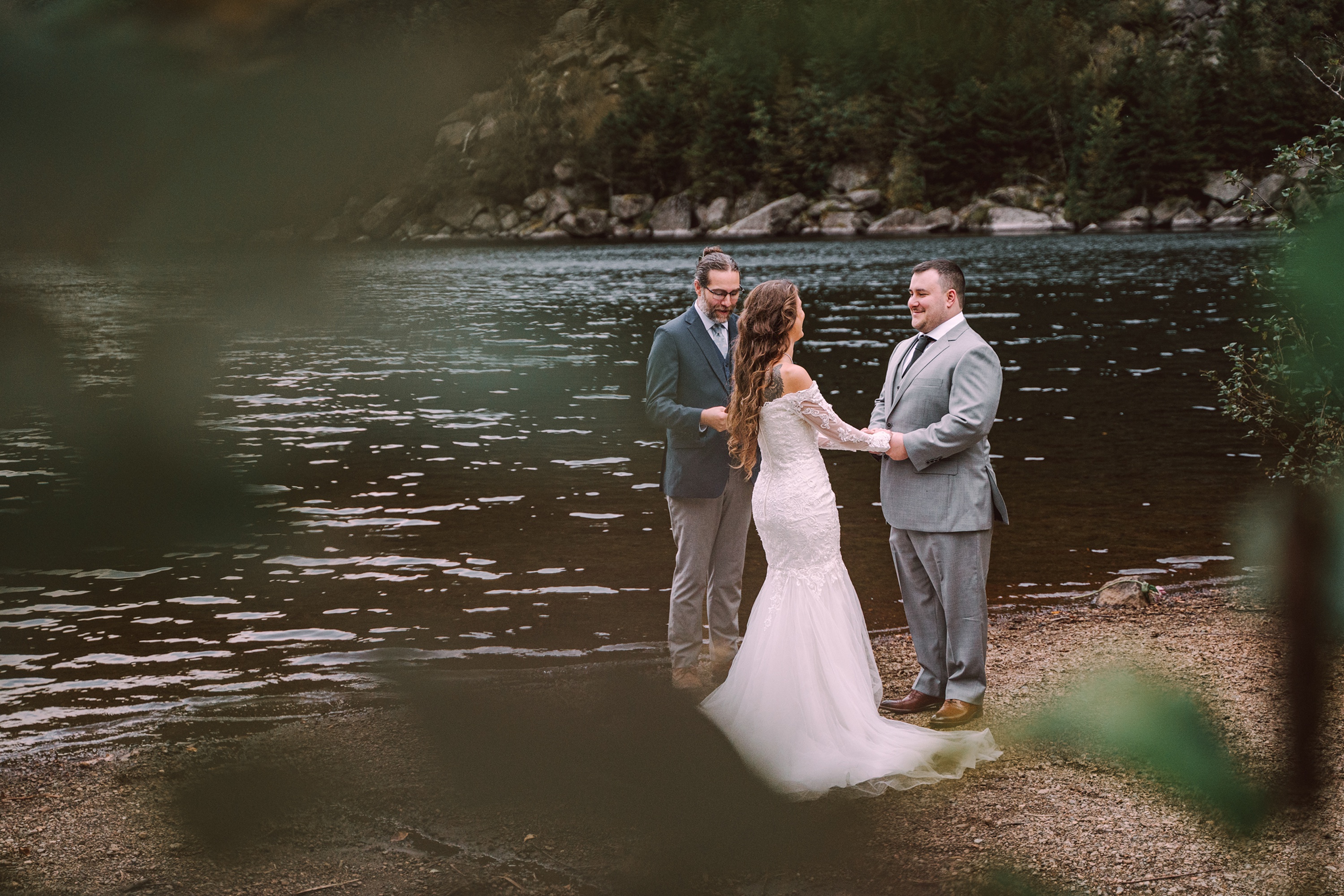 Kristy + Ryan ADK Lakefront Elopement - Forever Wild Vows