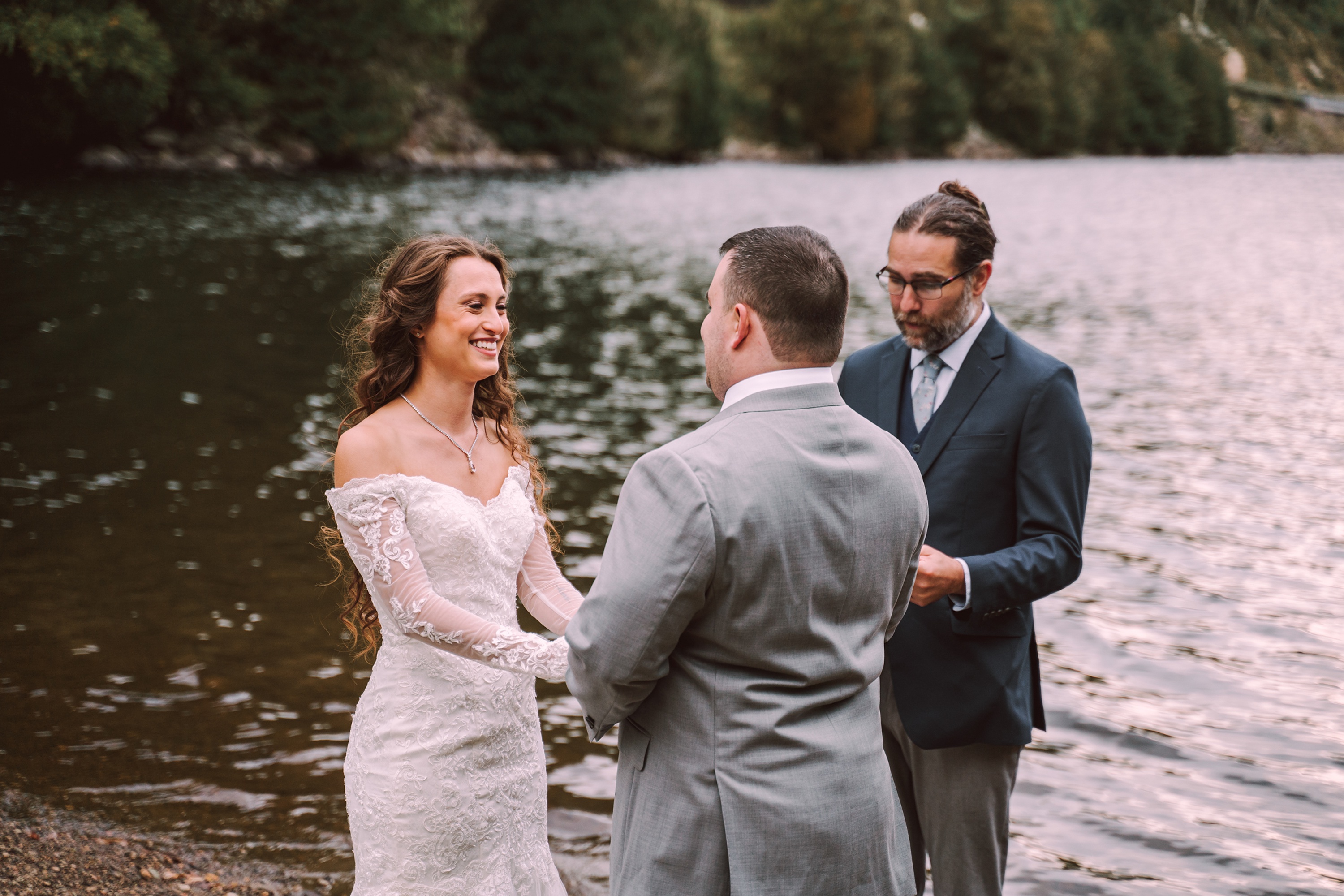 Kristy + Ryan ADK Lakefront Elopement - Forever Wild Vows
