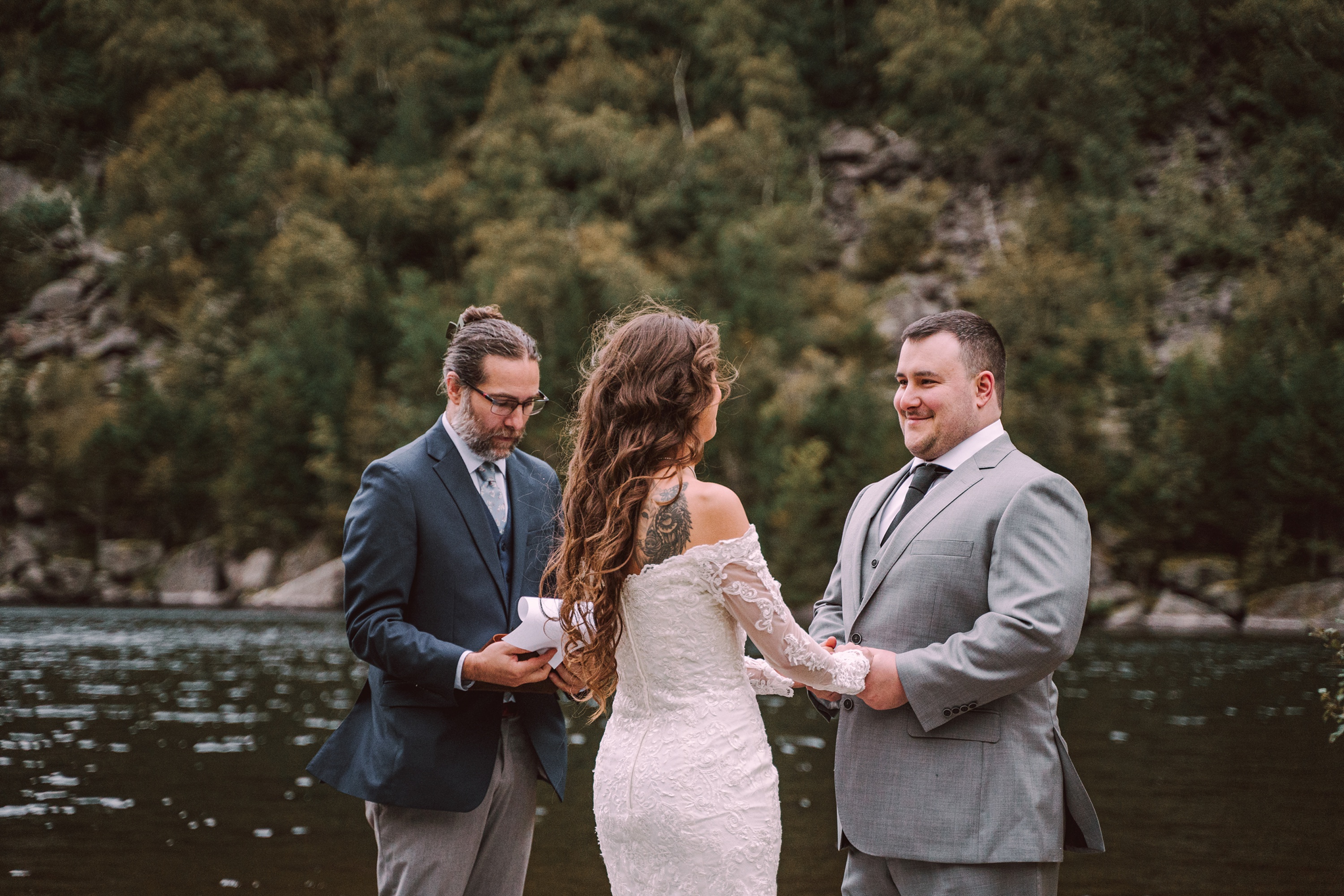 Kristy + Ryan ADK Lakefront Elopement - Forever Wild Vows
