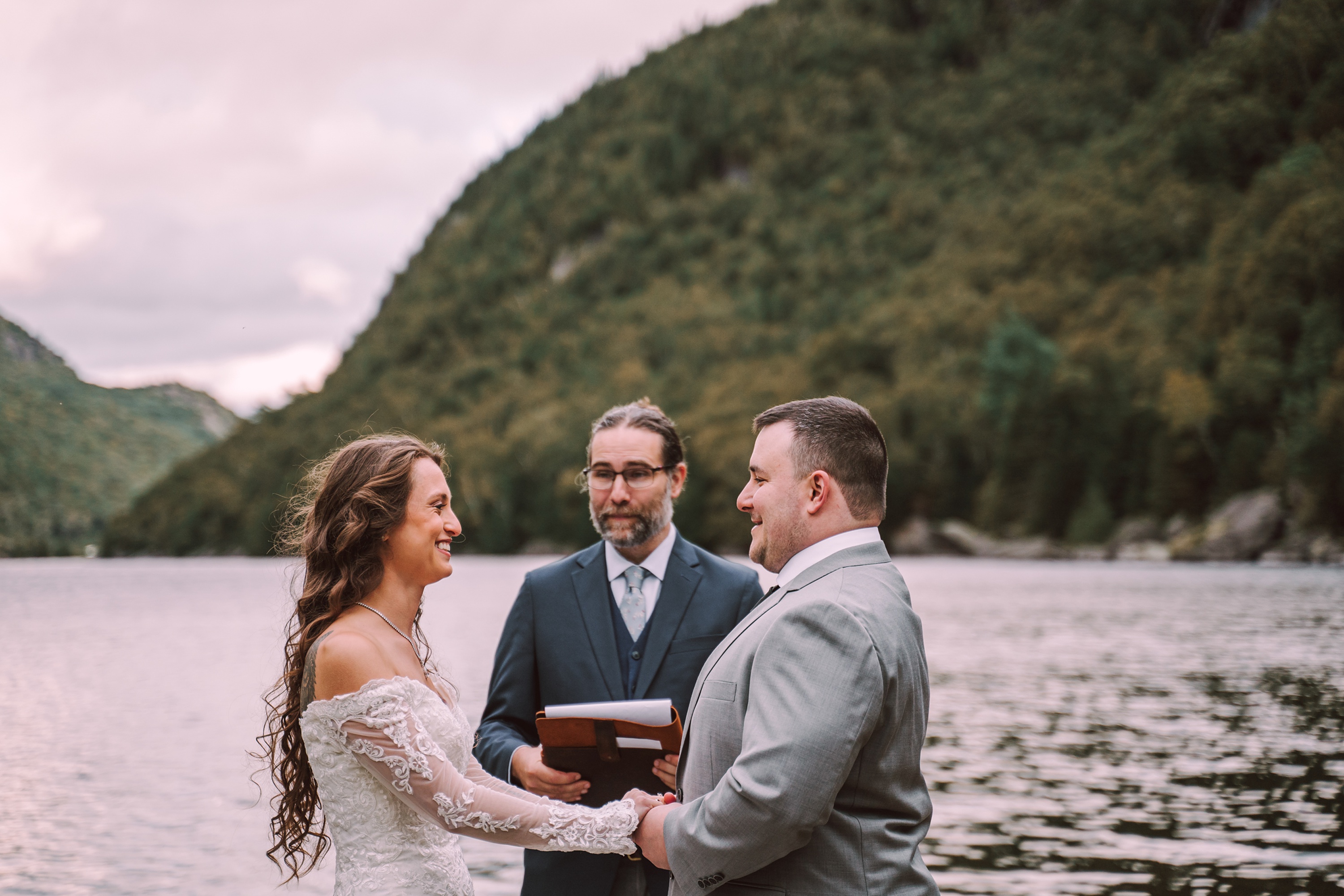 Kristy + Ryan ADK Lakefront Elopement - Forever Wild Vows