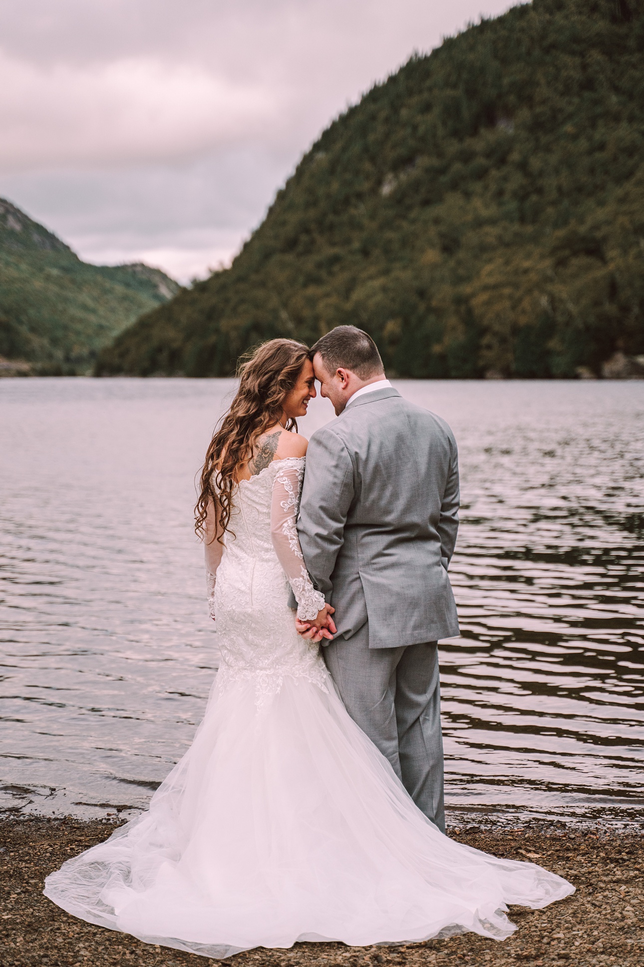 Kristy + Ryan ADK Lakefront Elopement - Forever Wild Vows