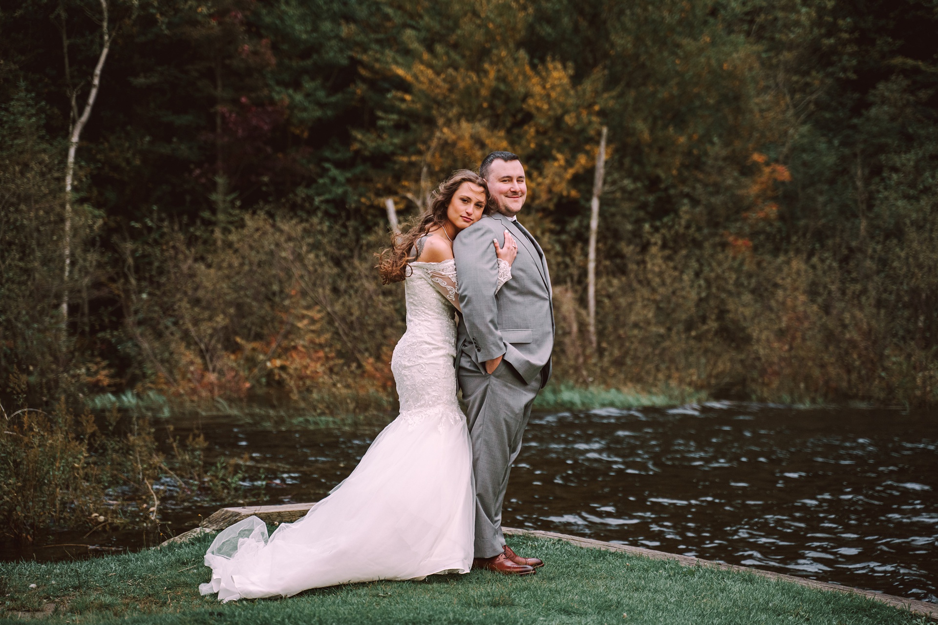 Kristy + Ryan ADK Lakefront Elopement - Forever Wild Vows