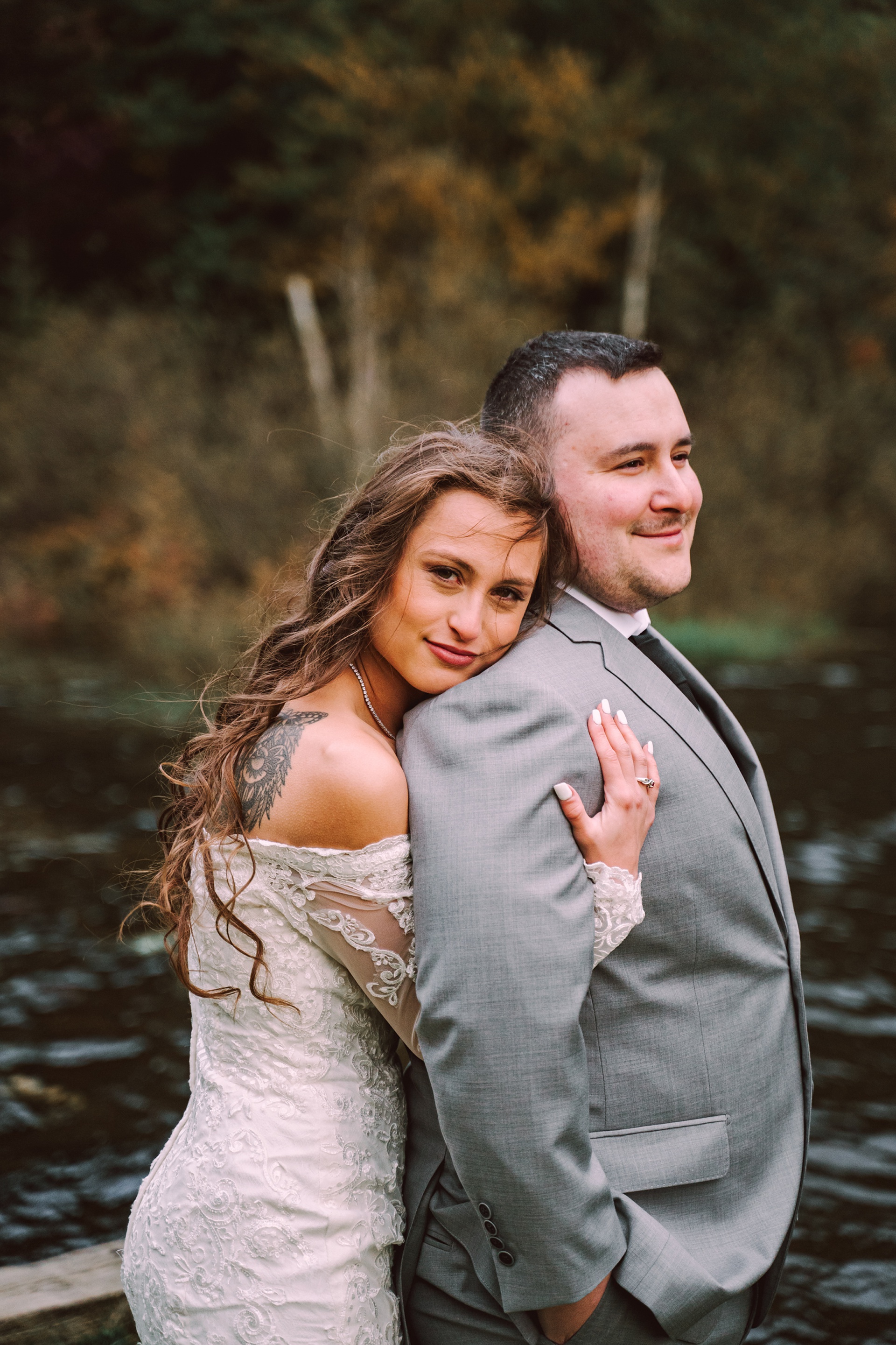Kristy + Ryan ADK Lakefront Elopement - Forever Wild Vows