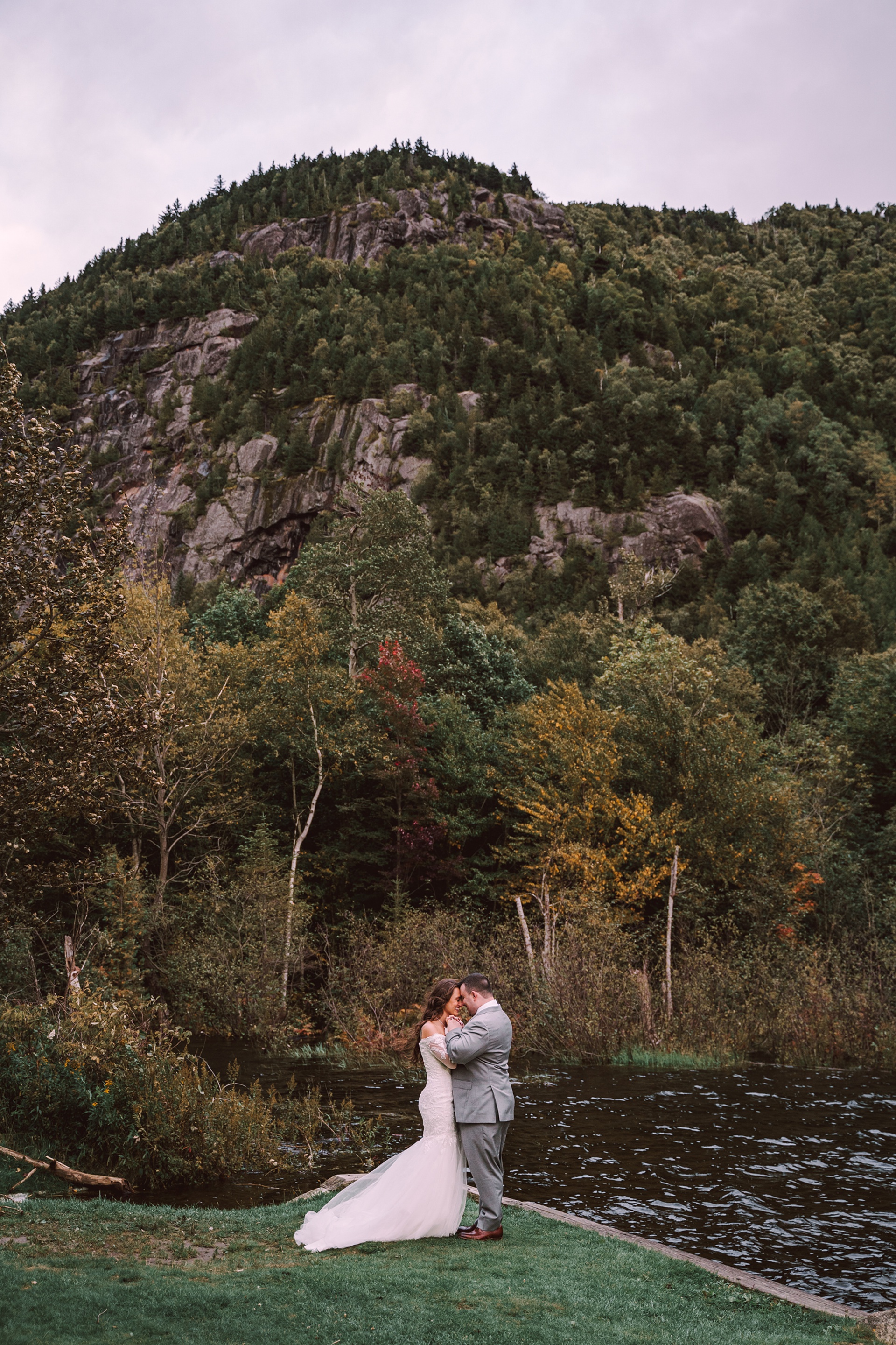 Kristy + Ryan ADK Lakefront Elopement - Forever Wild Vows