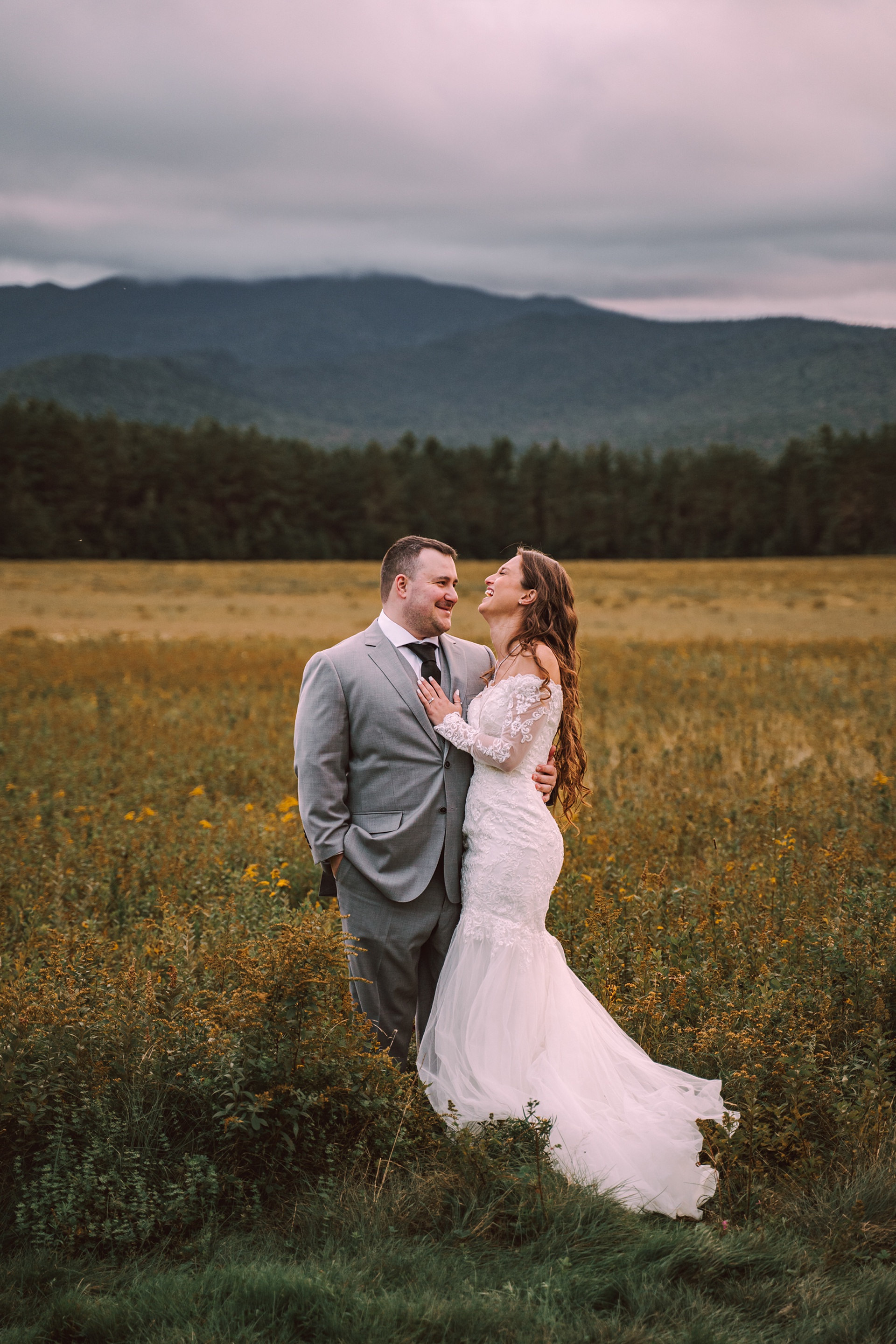 Kristy + Ryan ADK Lakefront Elopement - Forever Wild Vows