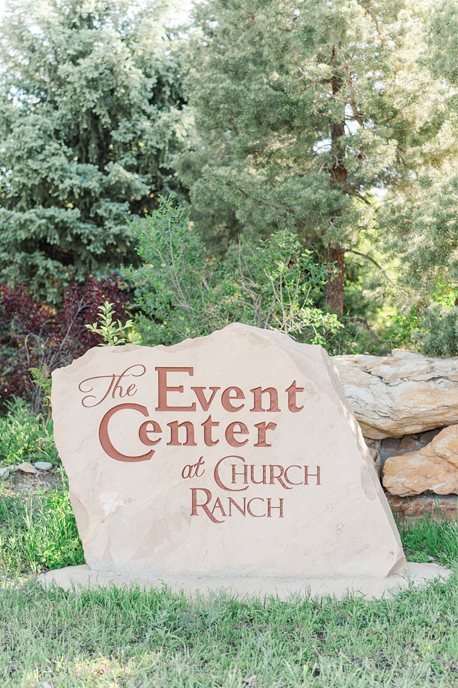 Church Ranch Event Center Wedding