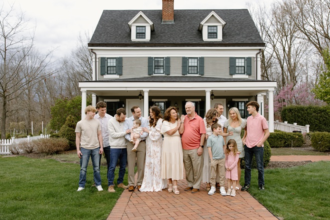 The Williams Family at the Ambassador House in Fishers, IN