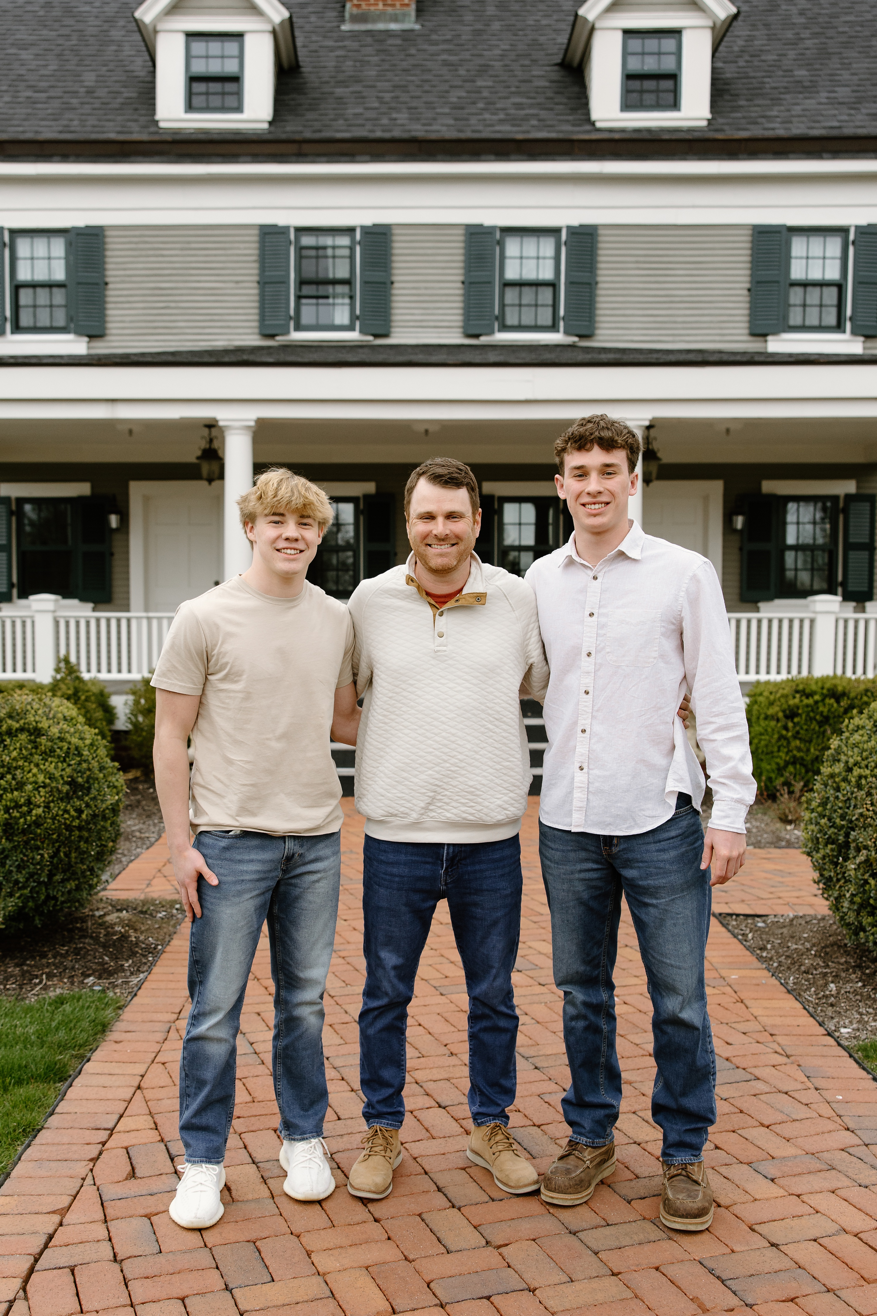 The Williams Family at the Ambassador House in Fishers, IN