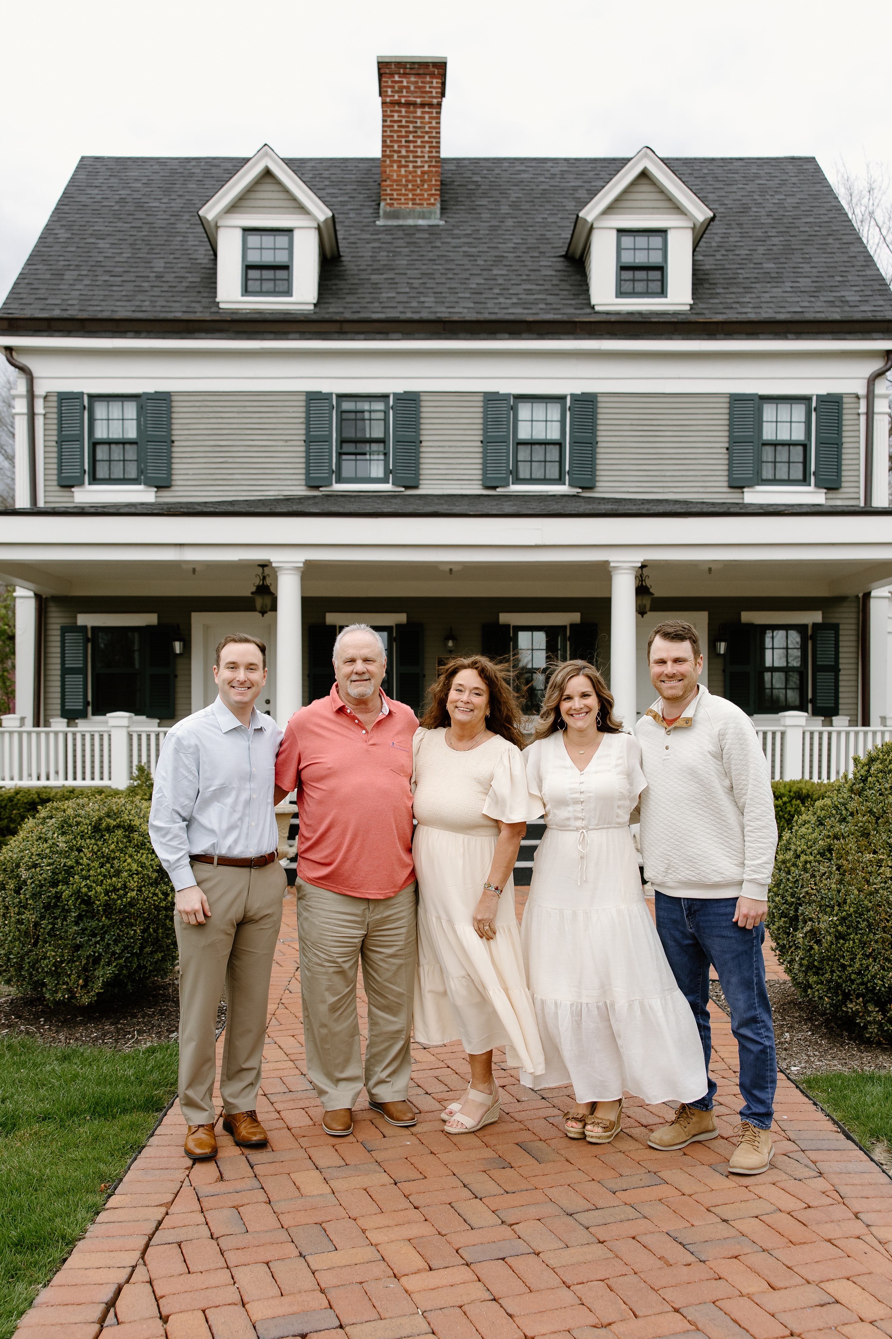 The Williams Family at the Ambassador House in Fishers, IN