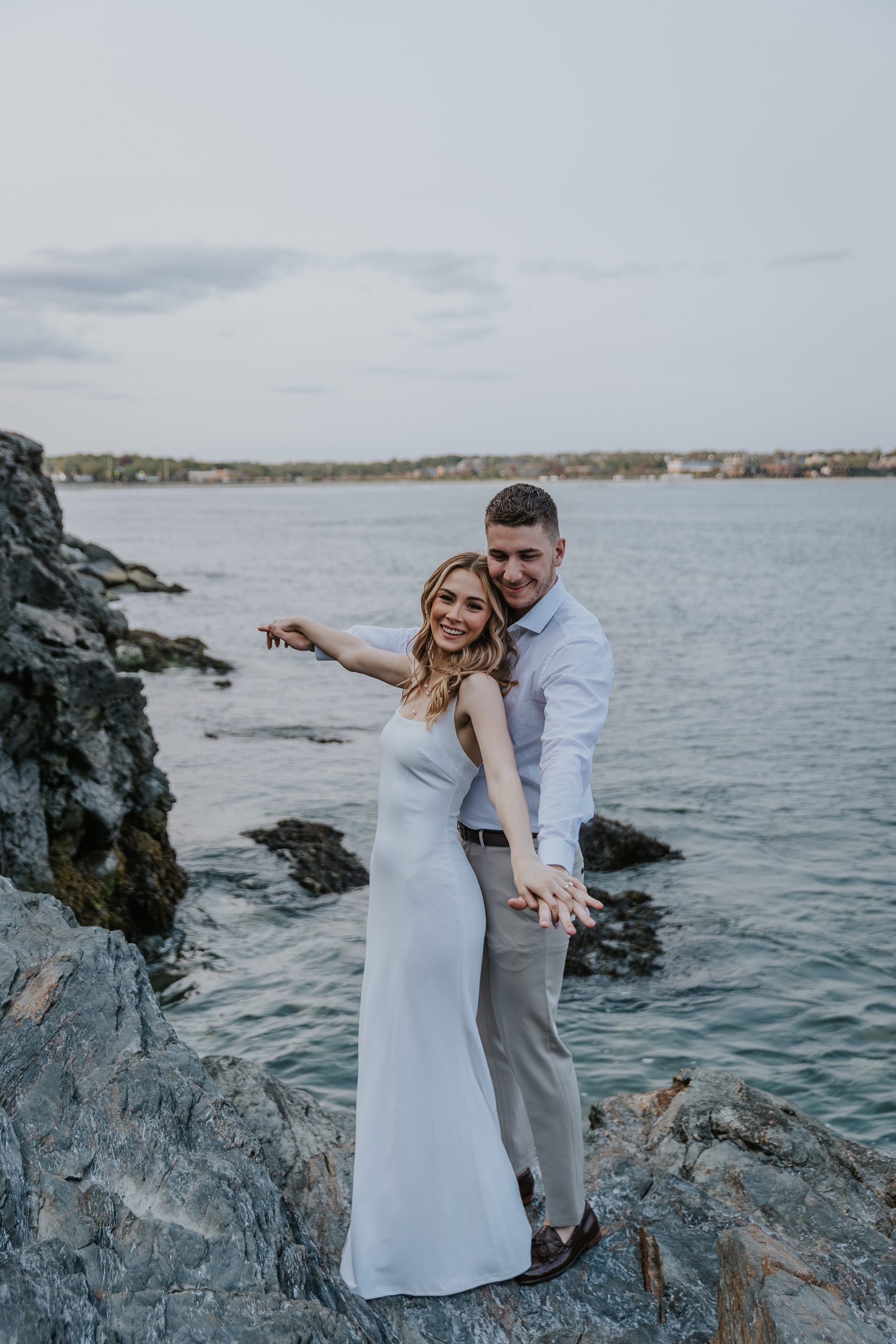 NEWPORT RHODE ISLAND ELOPEMENT - JENNY & LUCAS - Jenny Chou Photo