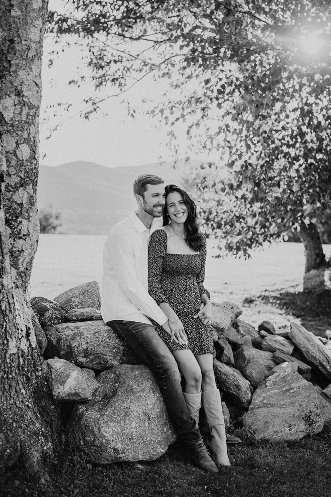 Paige + Andrew | Laid back Couples Session in the Vermont Mountains ...