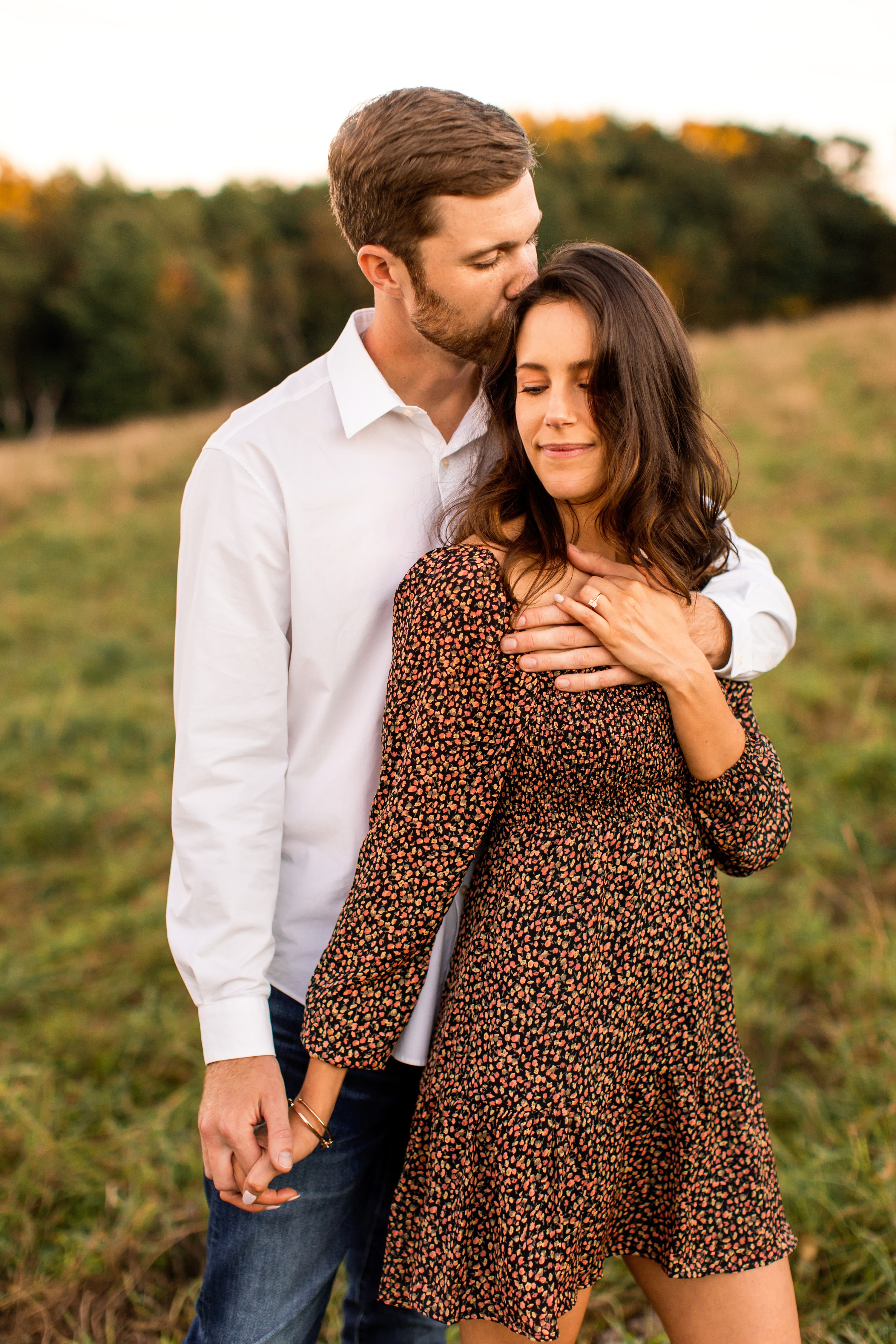 Paige + Andrew | Laid back Couples Session in the Vermont Mountains ...